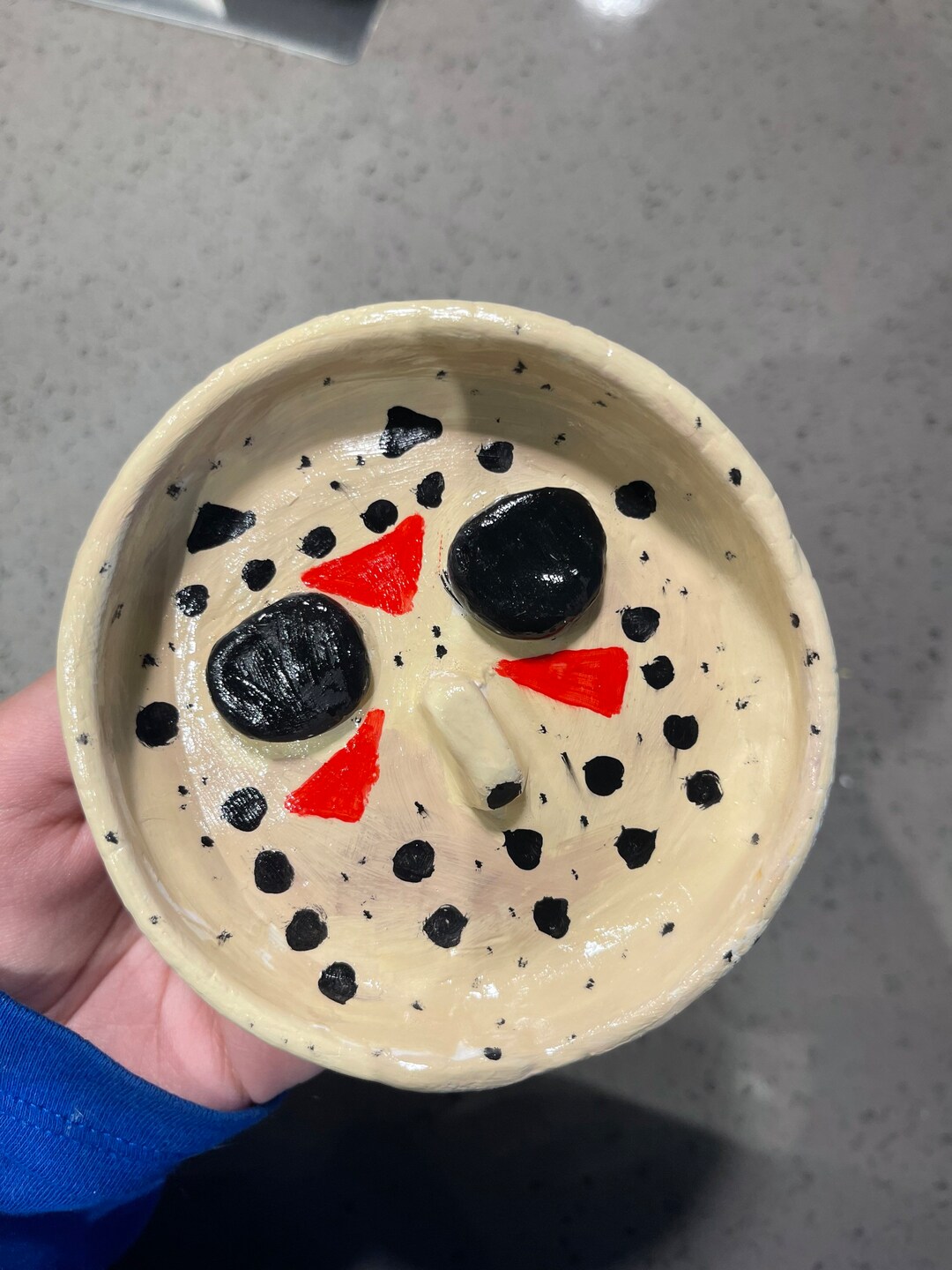 Jason Voorhees Ashtray / Handmade Clay Ashtray/christmas Gift Idea ...