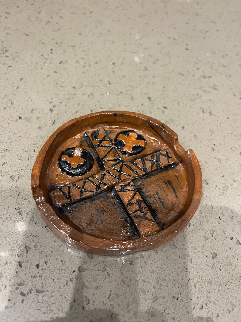Trick r Treat Sam Ashtray/ Handmade Clay Ashtray/christmas - Etsy