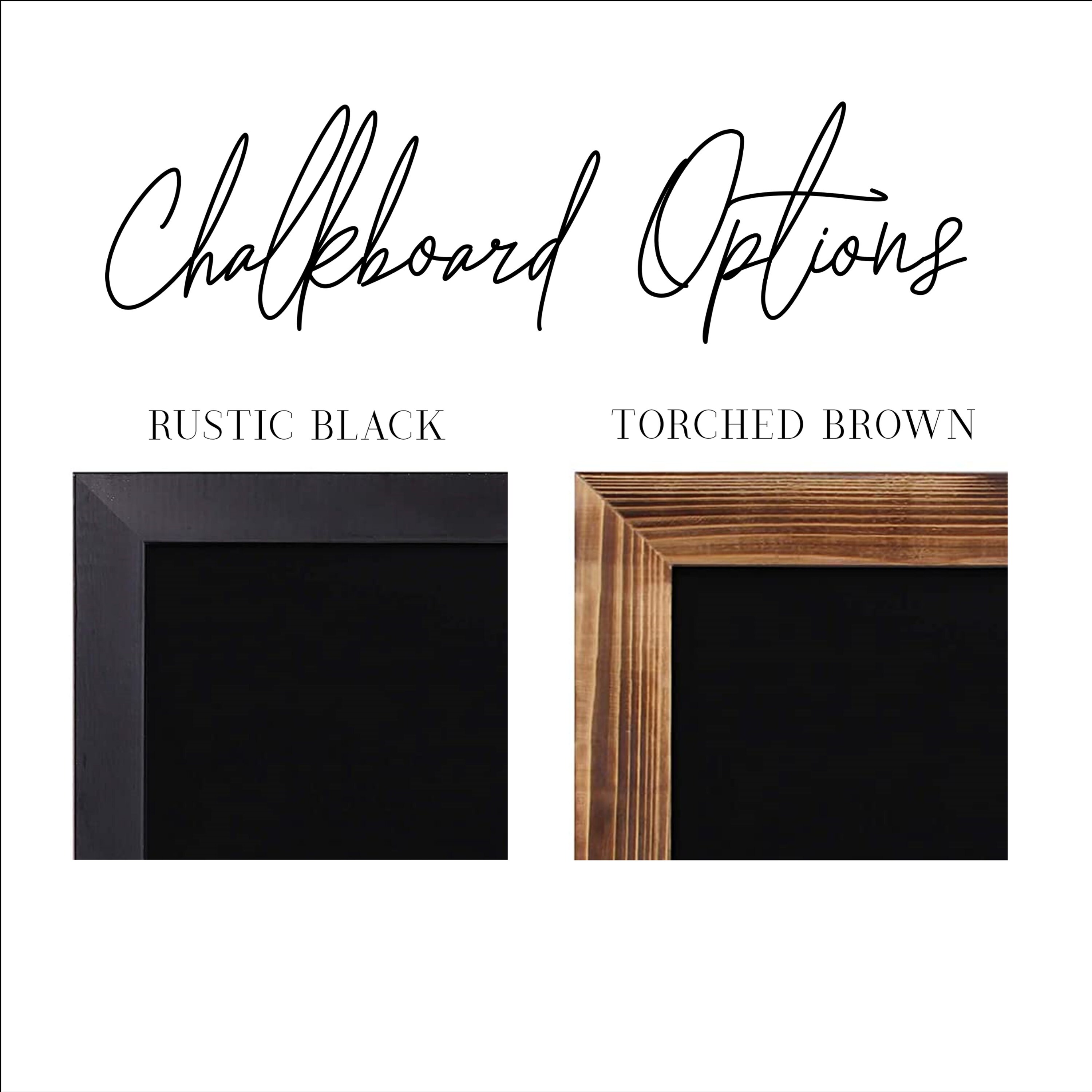 Hand Lettered Bar Menu Sign 12 X 17 Chalkboard - Etsy