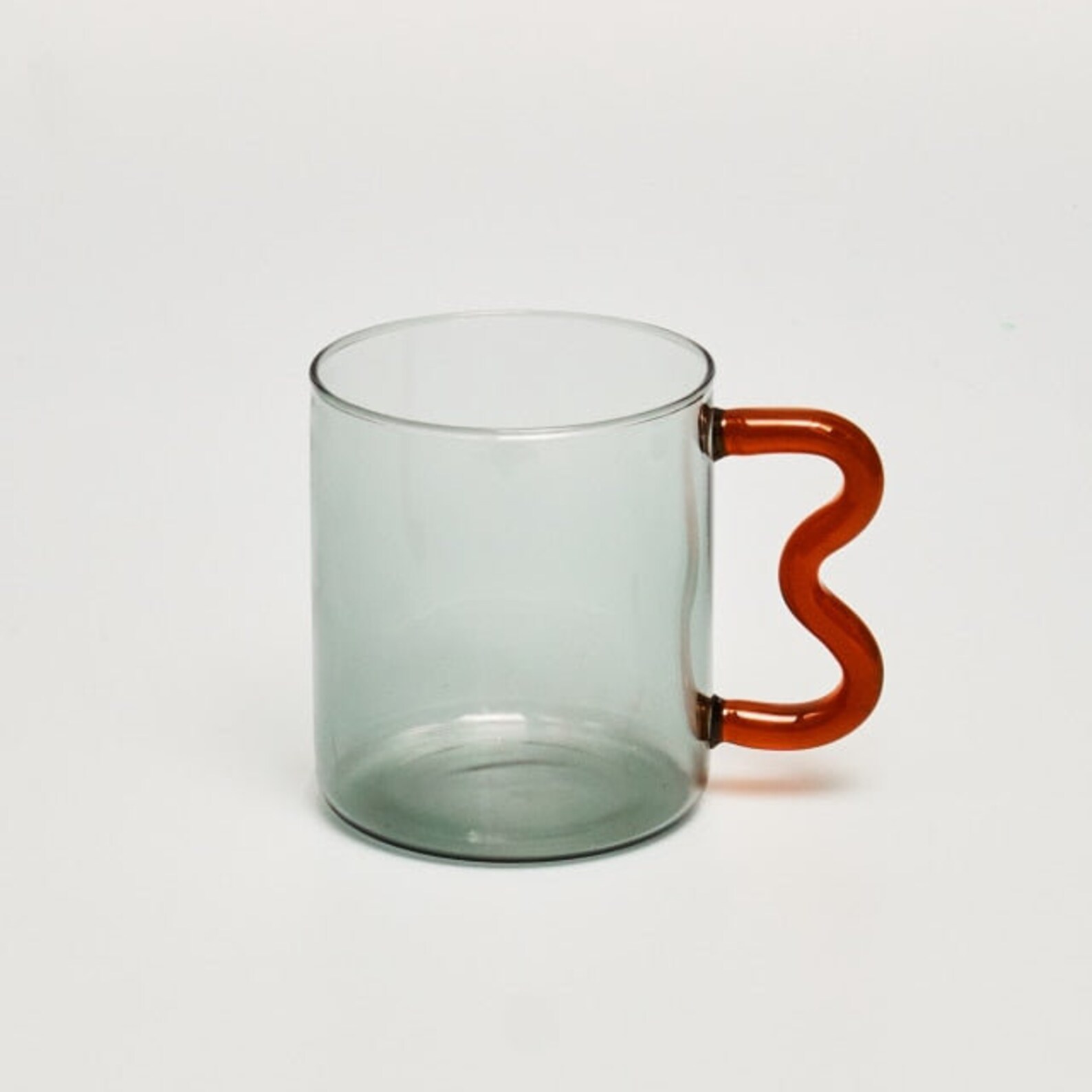 Squiggle Colorful Glass Mug - Etsy