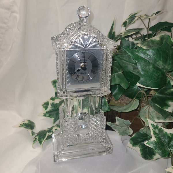 Godinger Legends Crystal Clock - Etsy