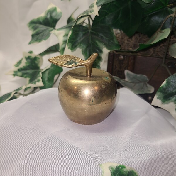 Brass Apple Bell - Etsy