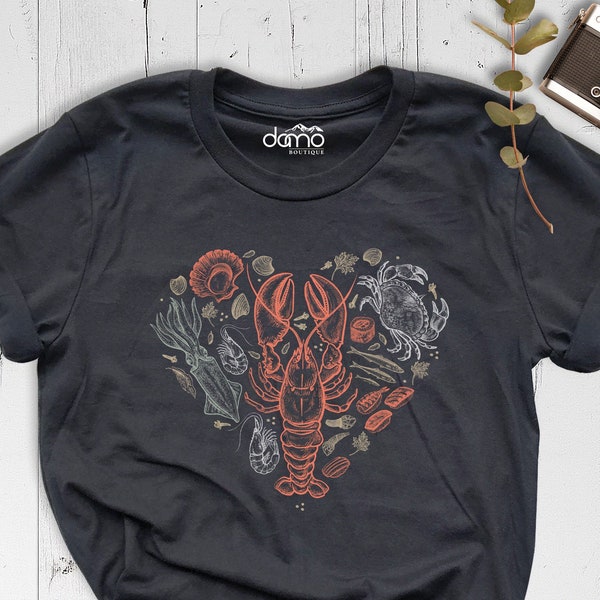 Lobster Shirt - Etsy