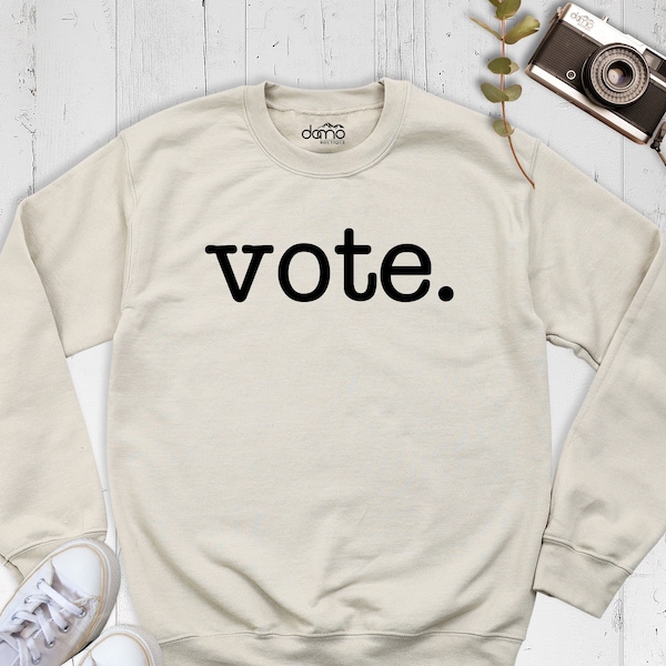Vote Sweatshirt - Etsy