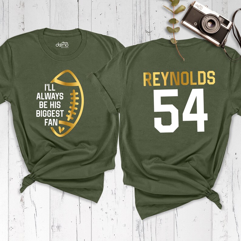 Football Mom Shirt, Custom Football Shirt, Football Fan Shirt, I Ll ...