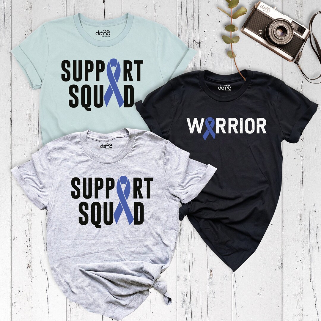 Colon Cancer Awareness Shirt, Custom Cancer Awareness Shirt, Colon ...