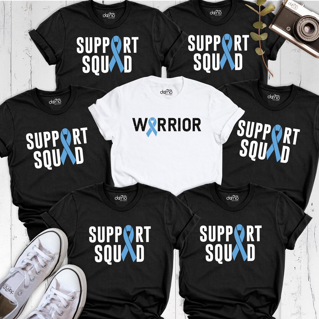 Prostate Cancer Awareness Shirt, Family Cancer Support Squad Shirt ...