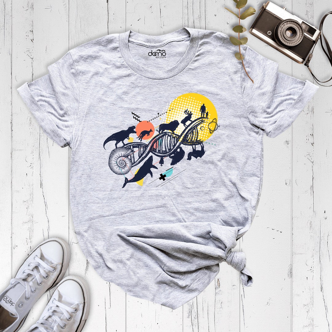DNA Shirt, Biology Shirt, Evolution Shirt, DNA Outfit, Biological ...