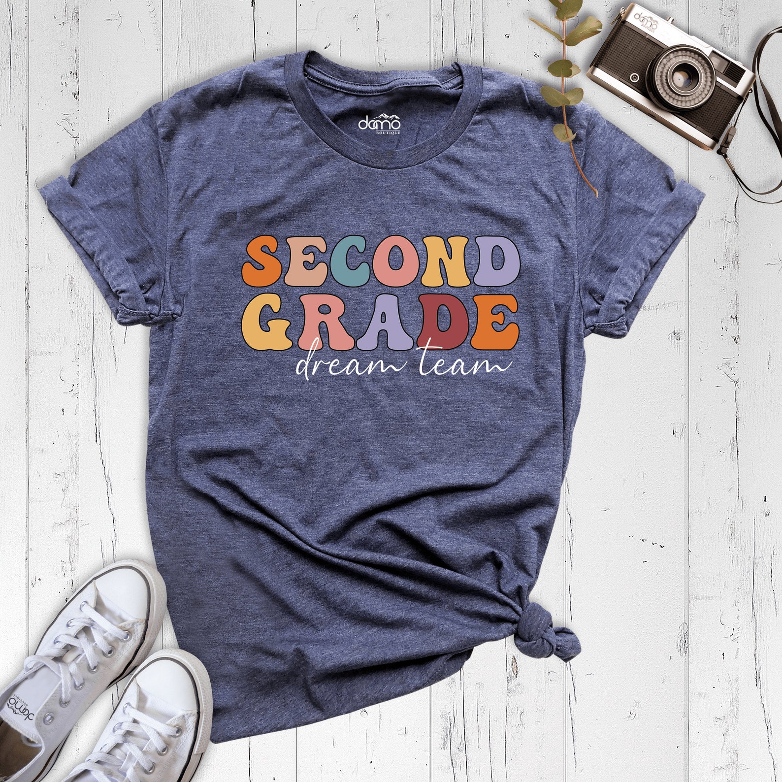Second Grade Teacher T-shirt, Dream Team Teacher Shirt, 2nd Grade ...