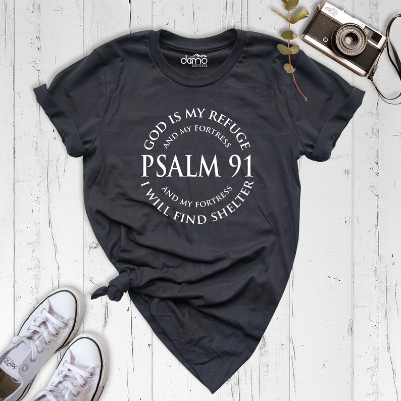 PSALM 91 Shirt Bible Verse Shirt Christian Shirt Religious - Etsy