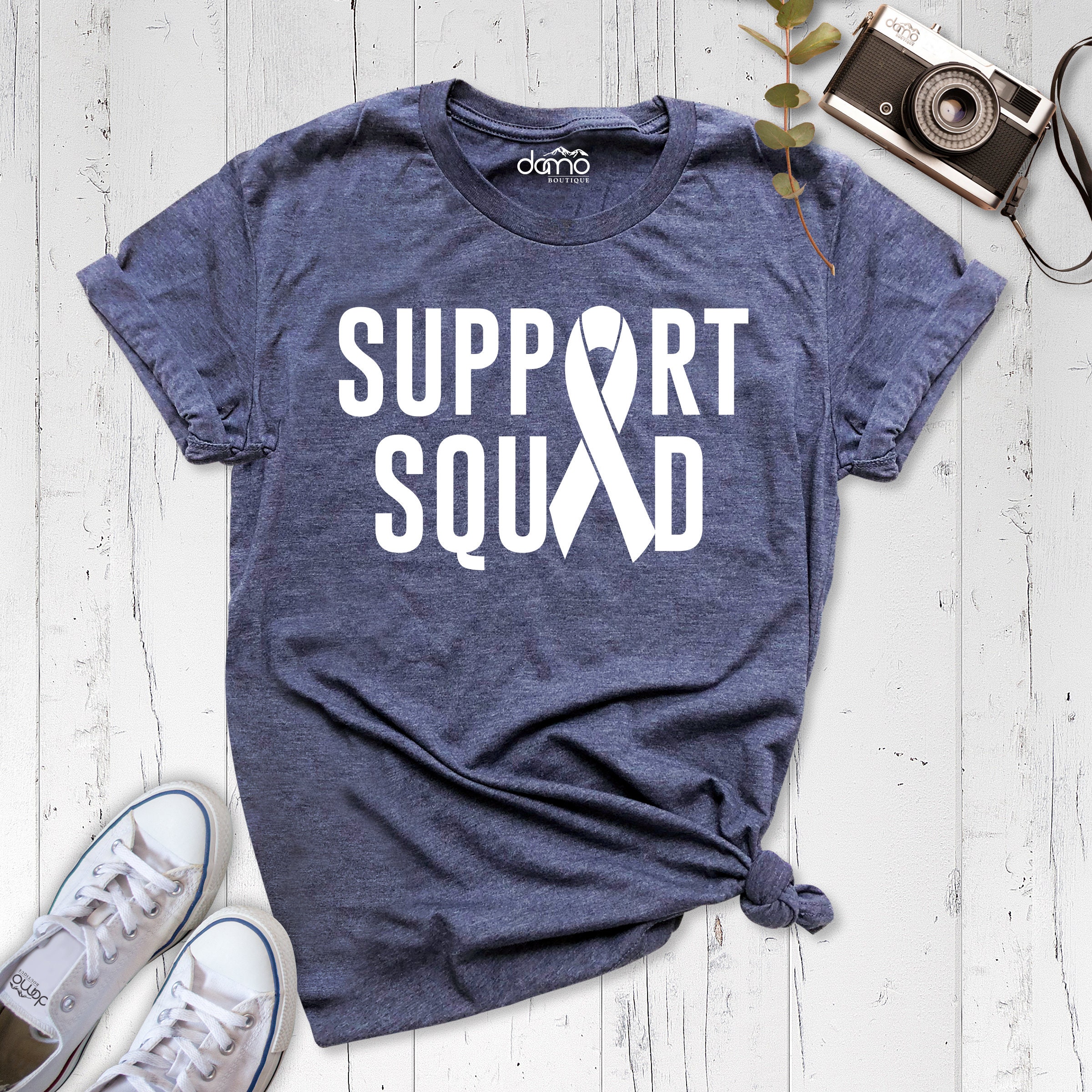 Lung Cancer Warrior Tshirt, Cancer Awareness Tee, Cancer Support Squad ...
