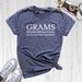 Grams Shirt Grandmother Shirt Grams Grandma Meaning Shirt - Etsy