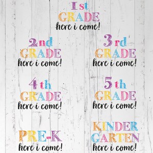 Second Grade Shirt, 2nd Grade Here I Come Shirt, First Day of School ...
