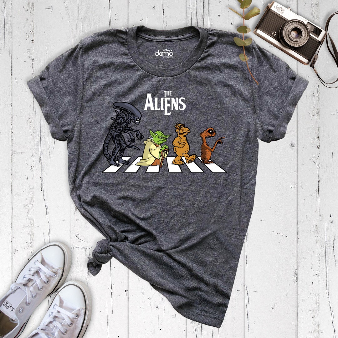Aliens Shirt, Space Shirt, Ufo Shirt, Cartoon Shirt, Funny Kids Shirt ...