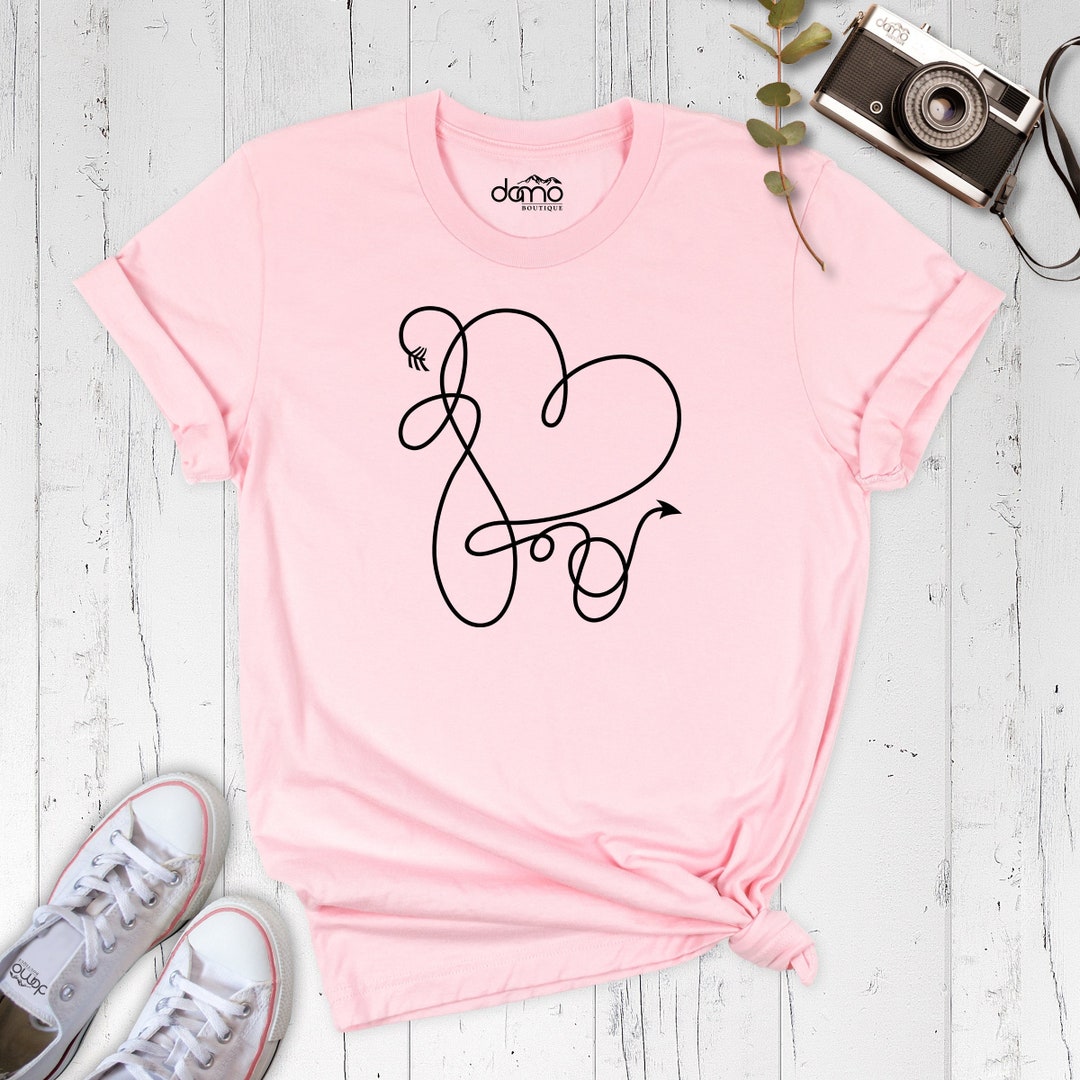 Heart Arrow Shirt, Love Arrow Shirt, Love Heart Shirt, Cupid Arrow ...