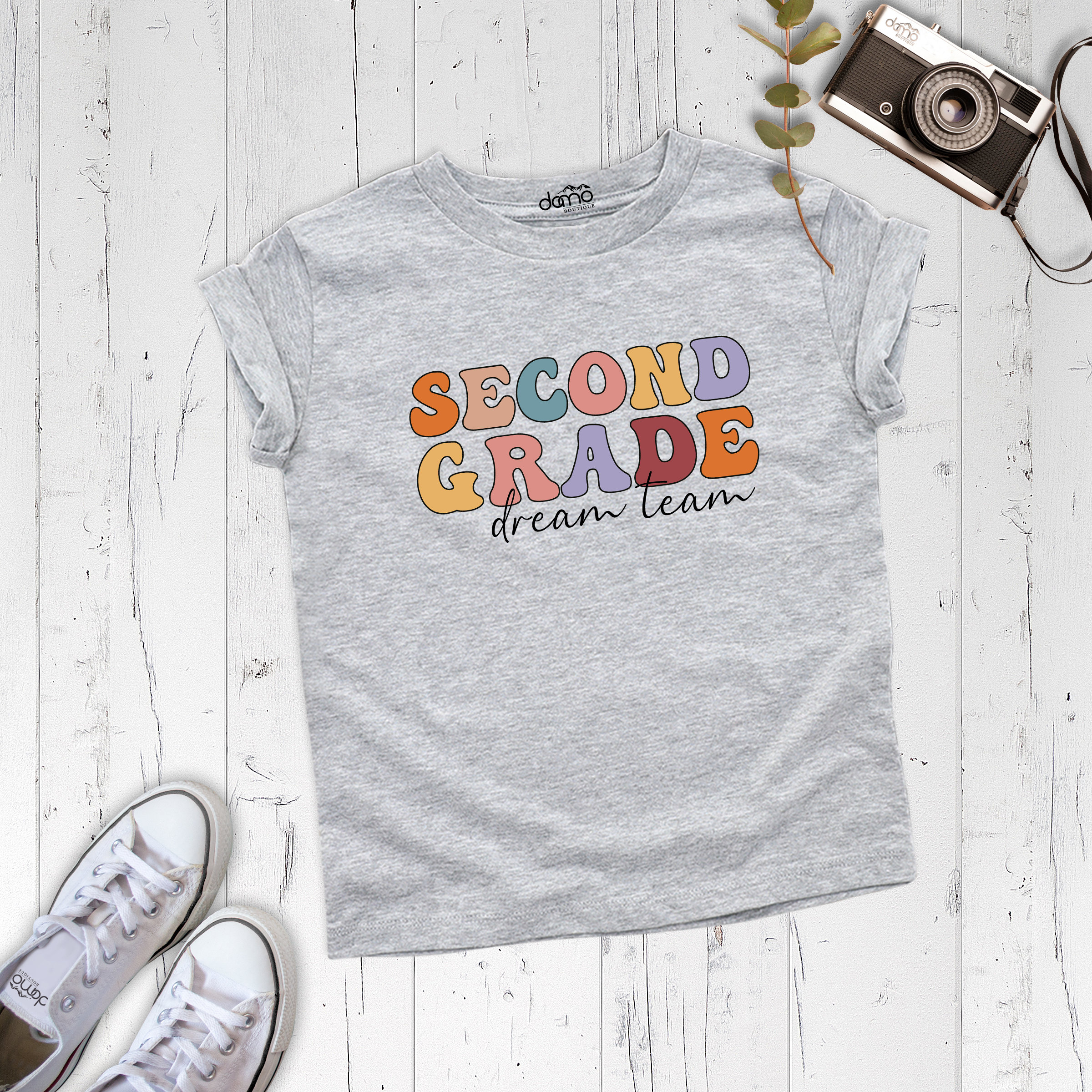 Second Grade Teacher T-shirt, Dream Team Teacher Shirt, 2nd Grade ...