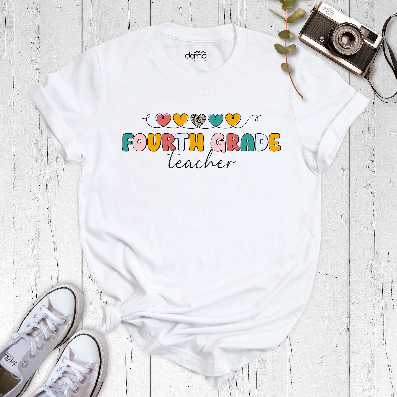 Fourth Grade Teacher Shirt, First Day of School Shirt, 4th Grade Shirt ...