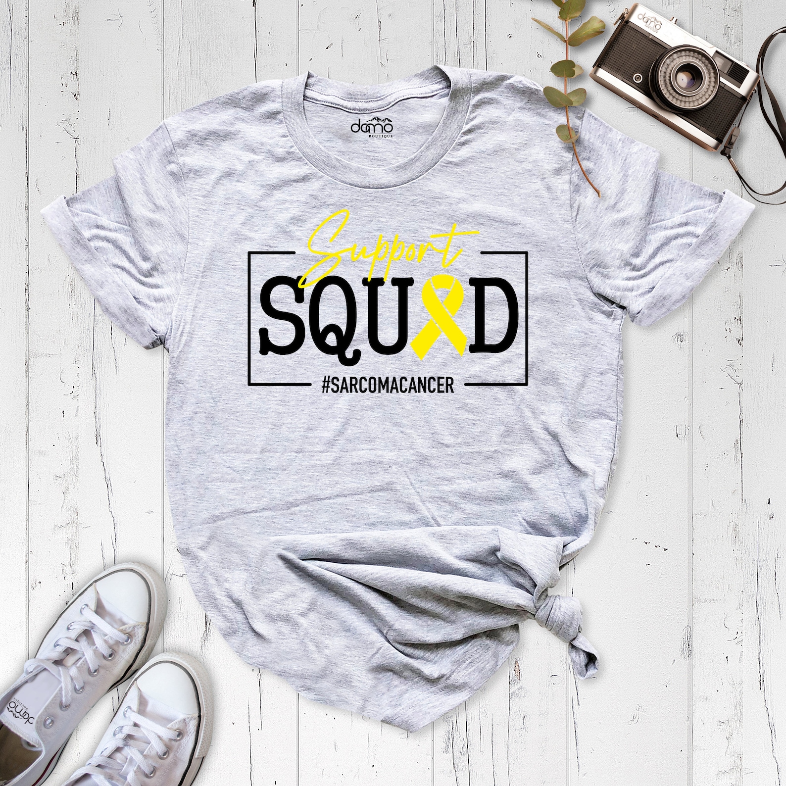 Sarcoma Cancer Shirt, Support Squad Sarcoma Cancer Awareness Tshirt ...