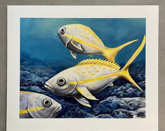Saltwater Fish Print - Etsy