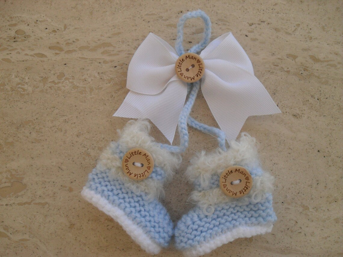 Instant Download Knitting Pattern -hanging Baby Pram Charms - Little ...