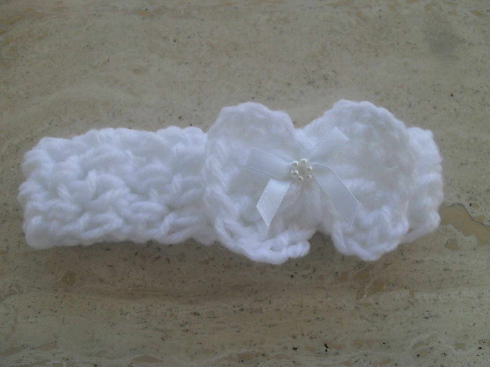 Instant Download Crochet Pattern Baby Girl Head Band Quick and Easy ...
