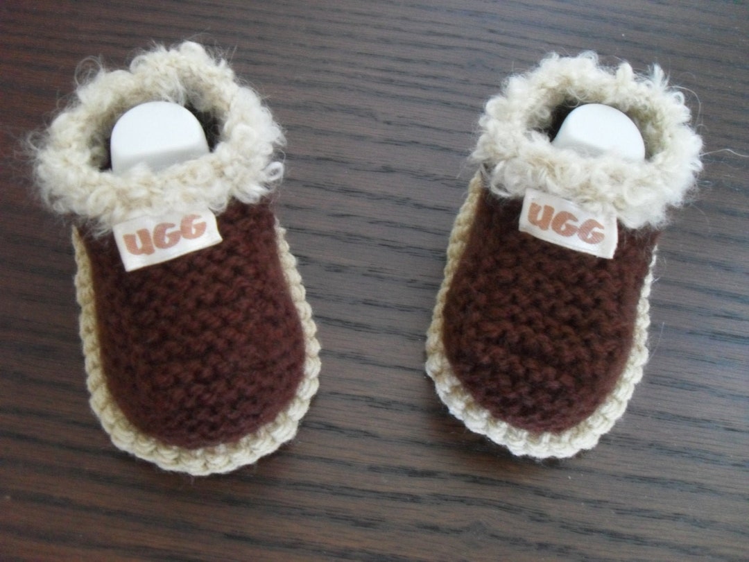 Instant Download Knitting Pattern Baby Shoes/booties - Quick and Easy ...