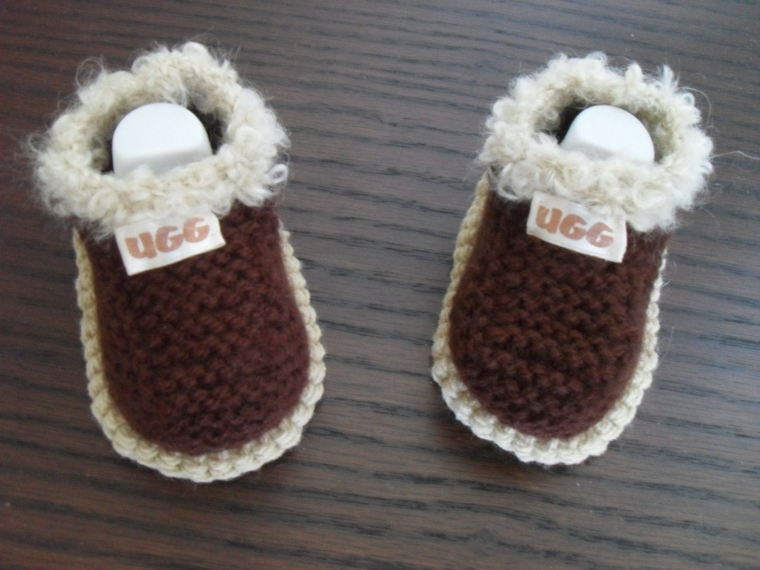 Instant Download Knitting Pattern Baby Shoes/booties - Quick and Easy ...