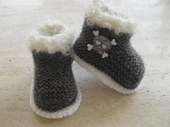 Instant download knitting pattern baby goth/punk/rock/skull | Etsy
