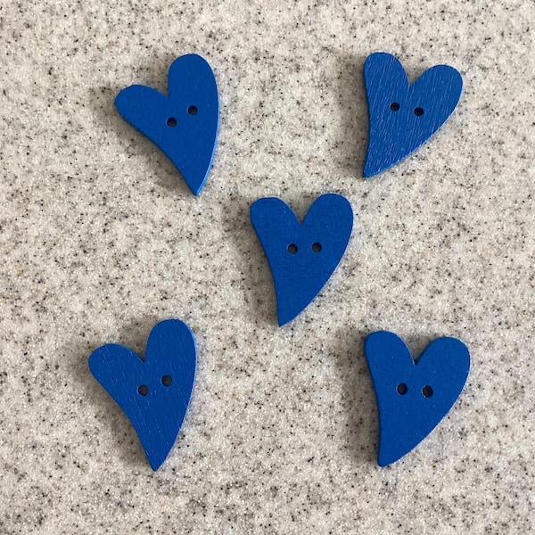 Heart Buttons - Etsy UK