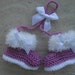 Instant Download Knitting Pattern - Hanging Baby Pram Charms -nursery ...