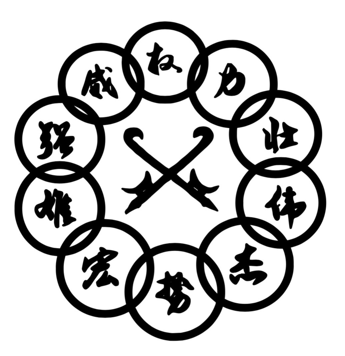 Marvel 10 Rings Symbol Decal From Marvels Shang-chi and the | Etsy