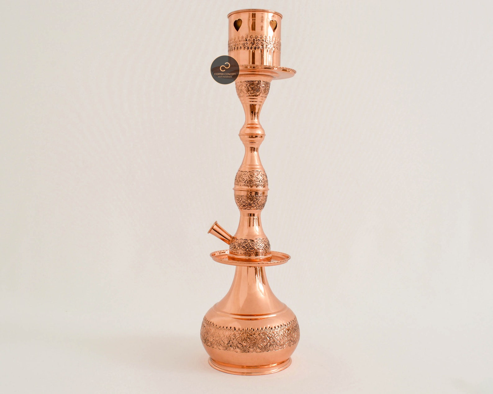Copper Hookah Engraved Copper Shisha Hand Carved Pure Copper - Etsy