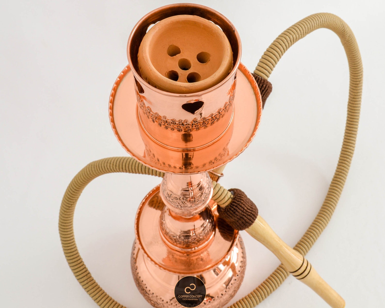 Copper Hookah Engraved Copper Shisha Hand Carved Pure Copper | Etsy