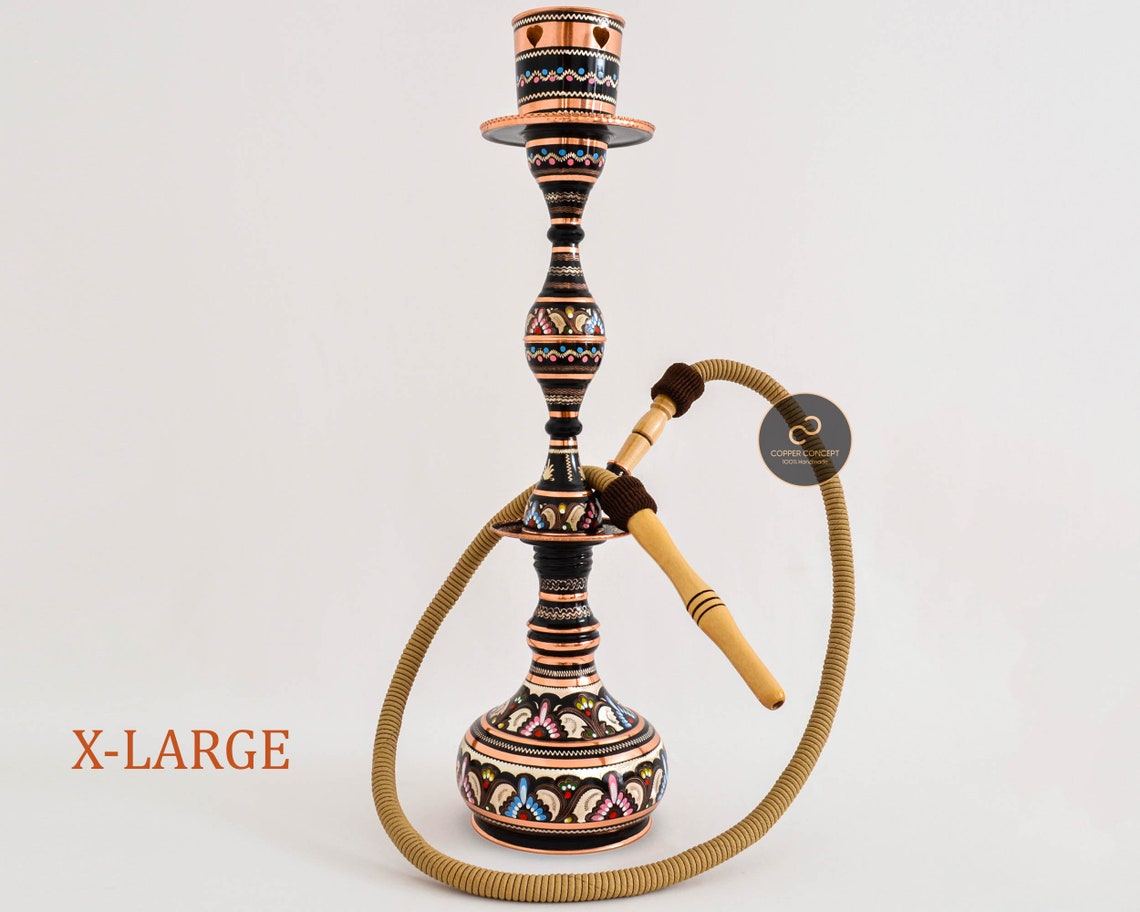 Copper Shisha Engraved Copper Hookah Hand Carved Pure Copper | Etsy