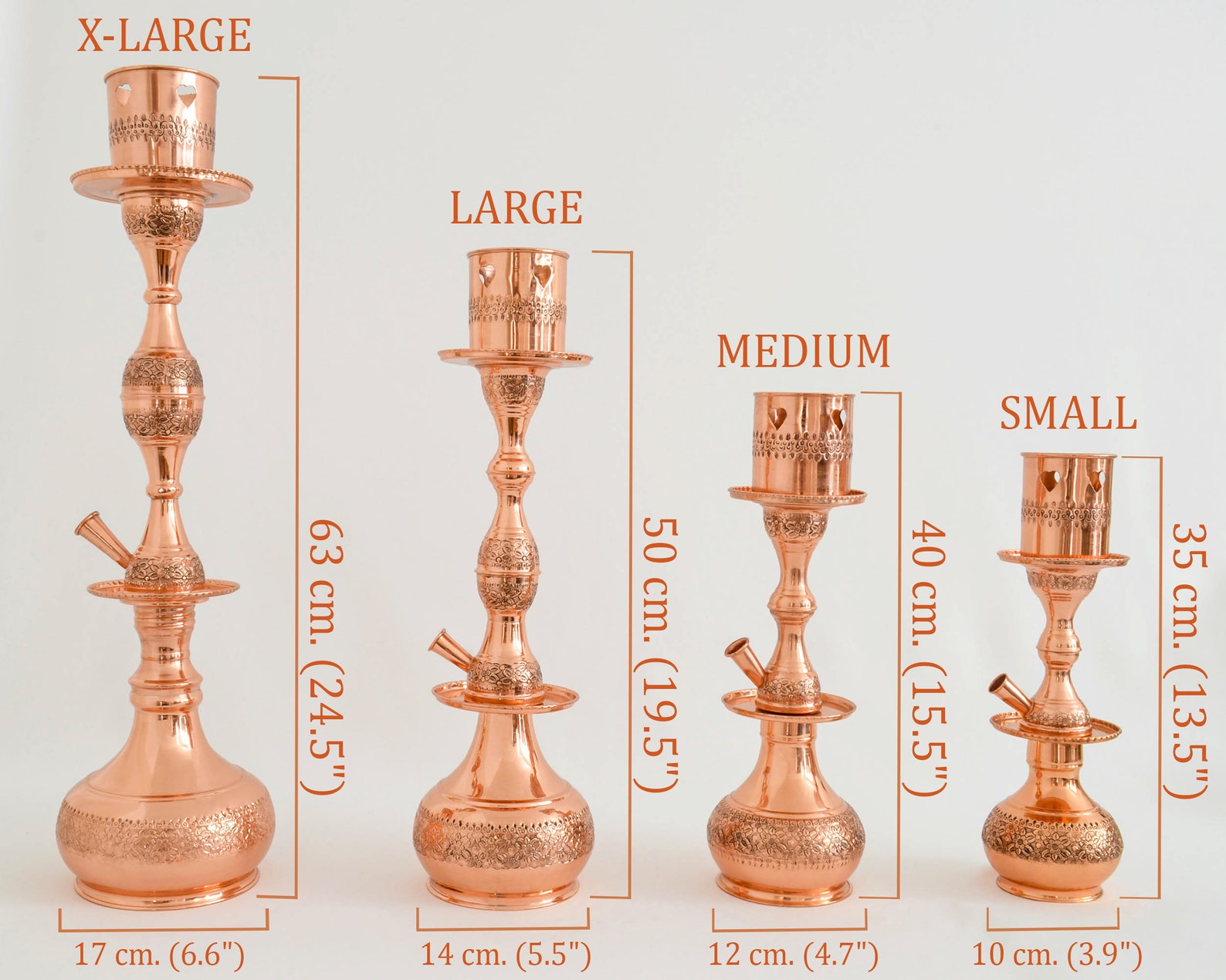 Copper Hookah Engraved Copper Shisha Hand Carved Pure Copper | Etsy