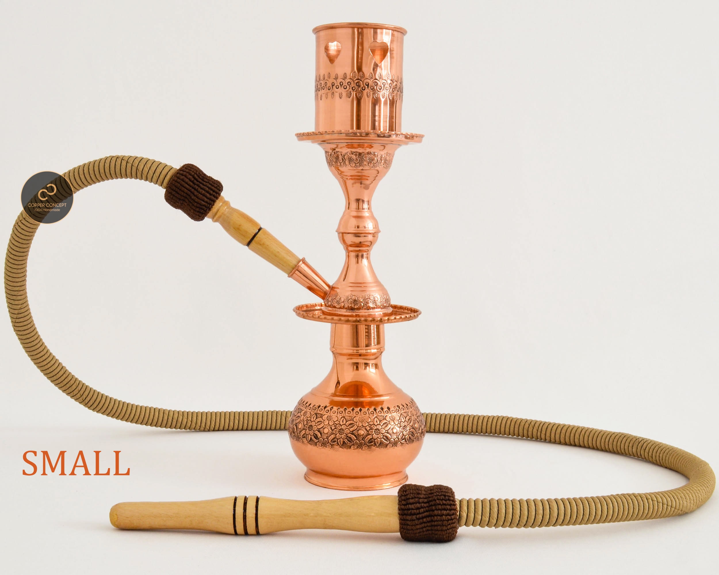 Copper Hookah Shisha Engraved Copper Water Pipes Hand - Etsy