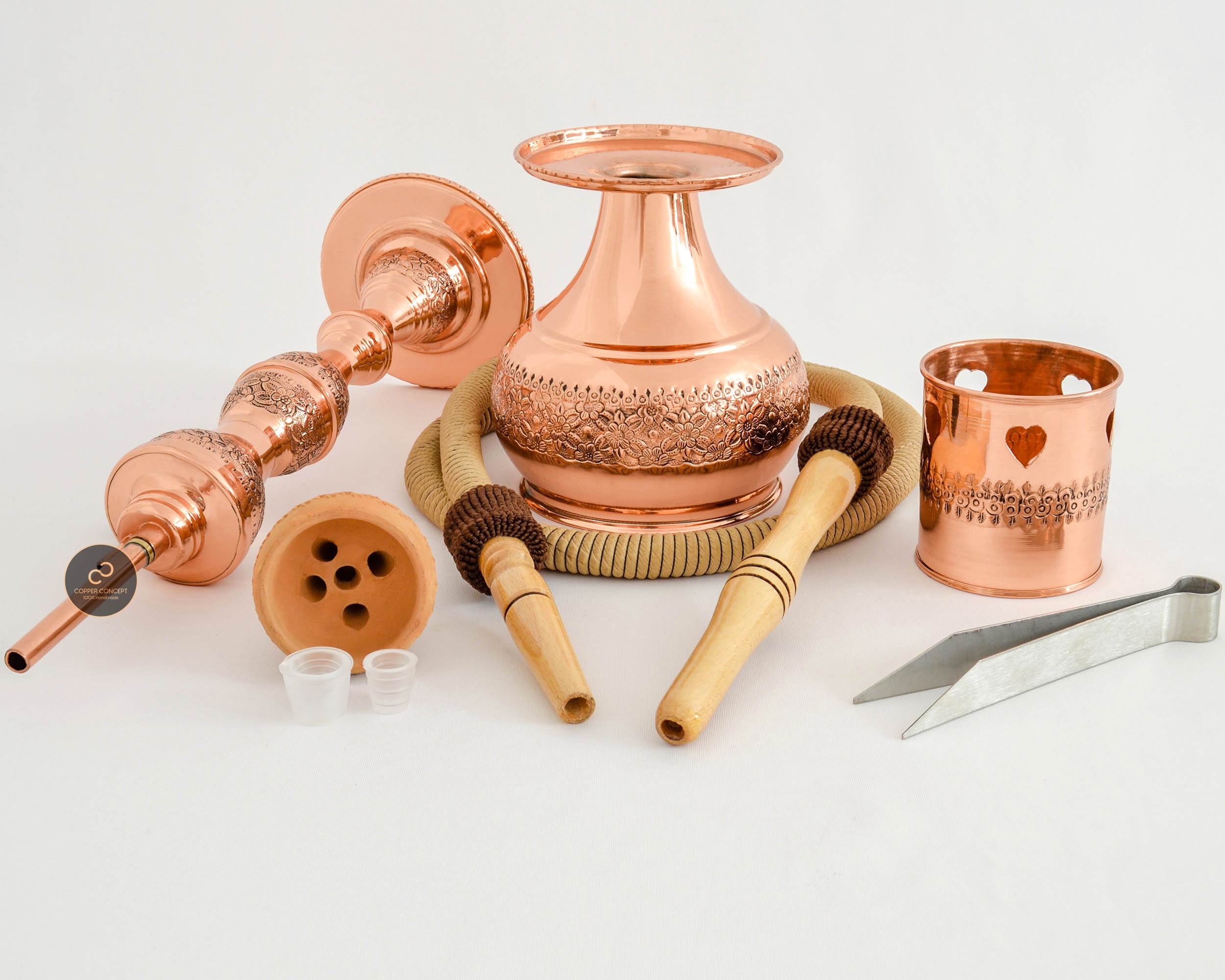 Copper Hookah Engraved Copper Shisha Hand Carved Pure Copper - Etsy