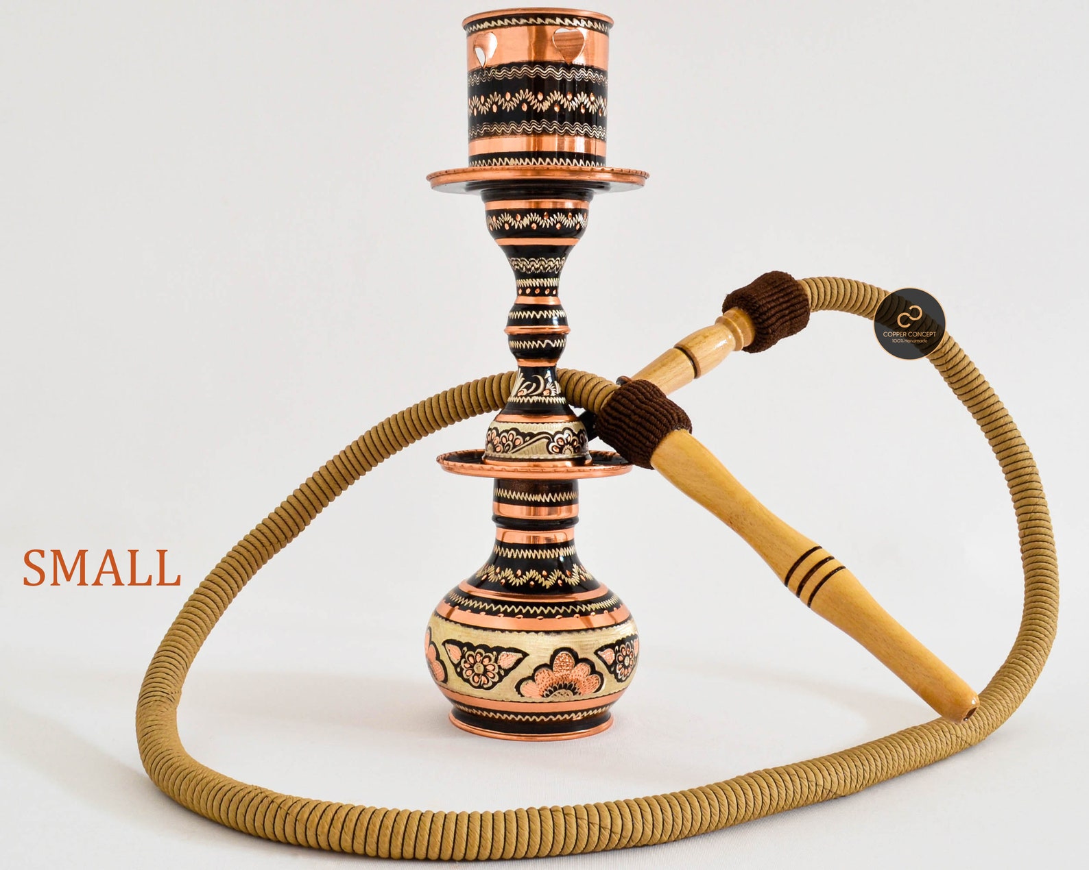 Copper Shisha Hand Carved Pure Copper Hookah Diamond Series - Etsy