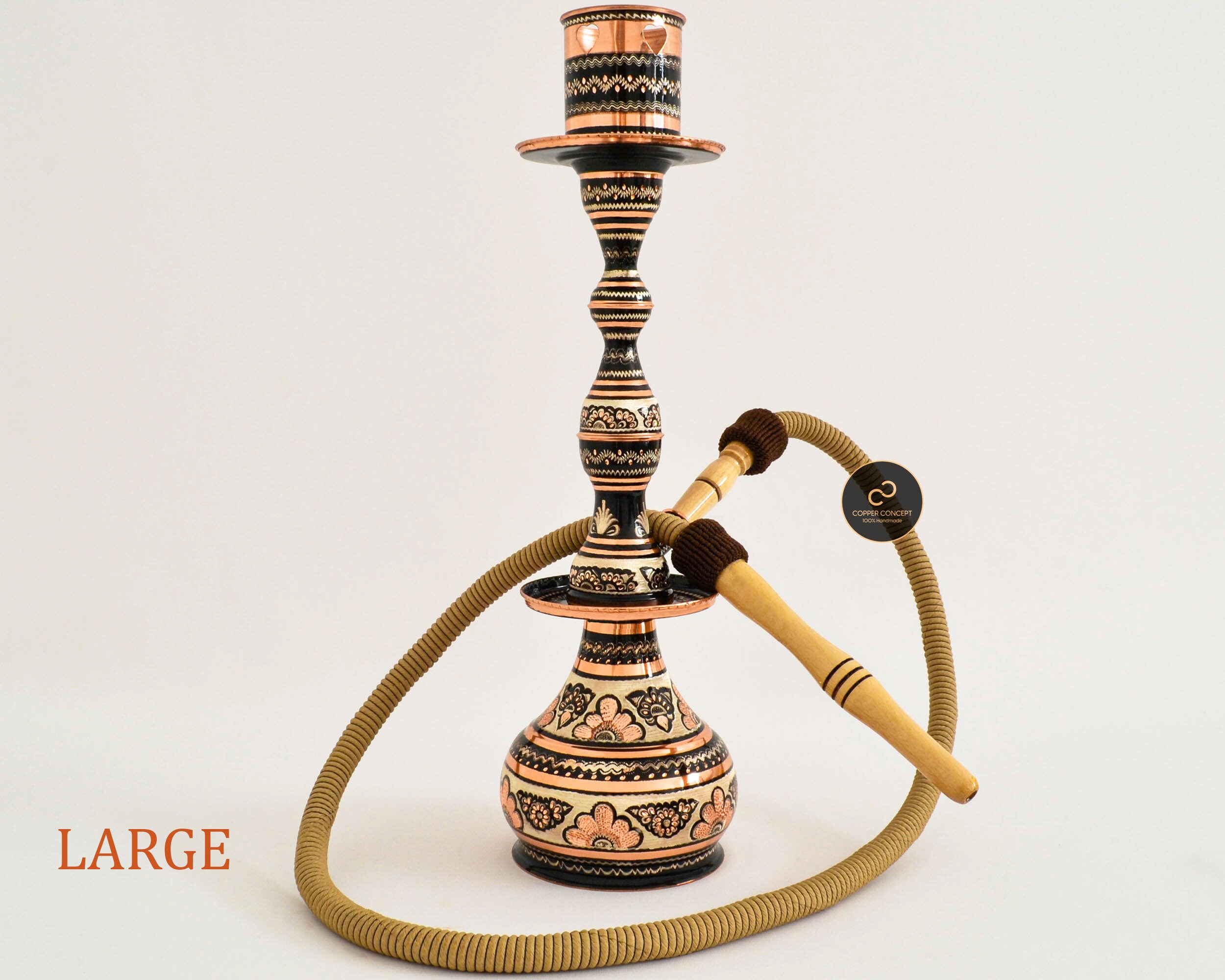 Copper Shisha Hand Carved Pure Copper Hookah Diamond Series - Etsy