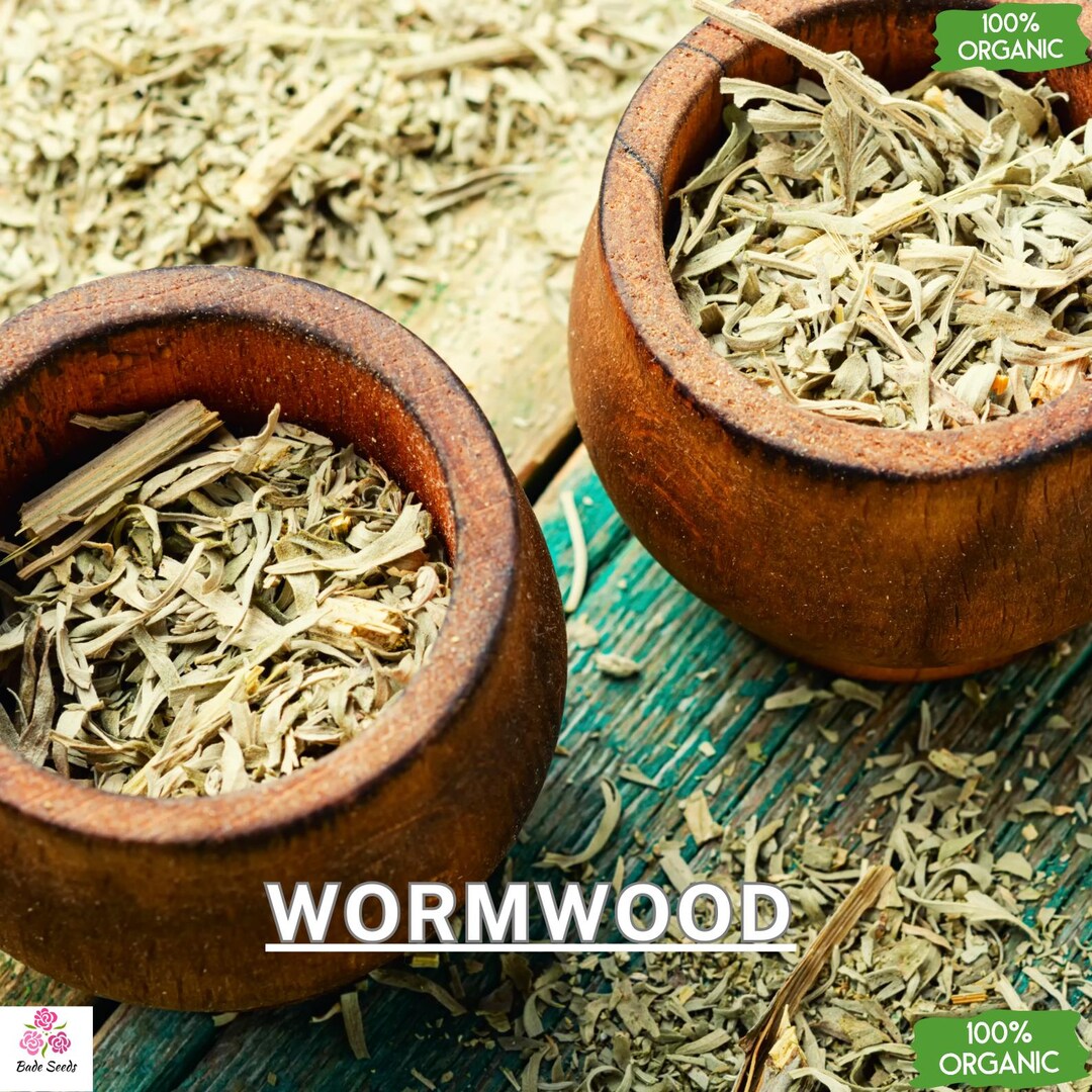 4 Oz 120 Gr - Organic Artemisia Absinthium Tea | Wormwood Herb for ...