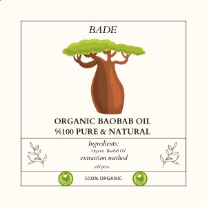 100% Pure & Natural Organic Baobab COLD PRESS Oil - Aromatherapy Oil ...