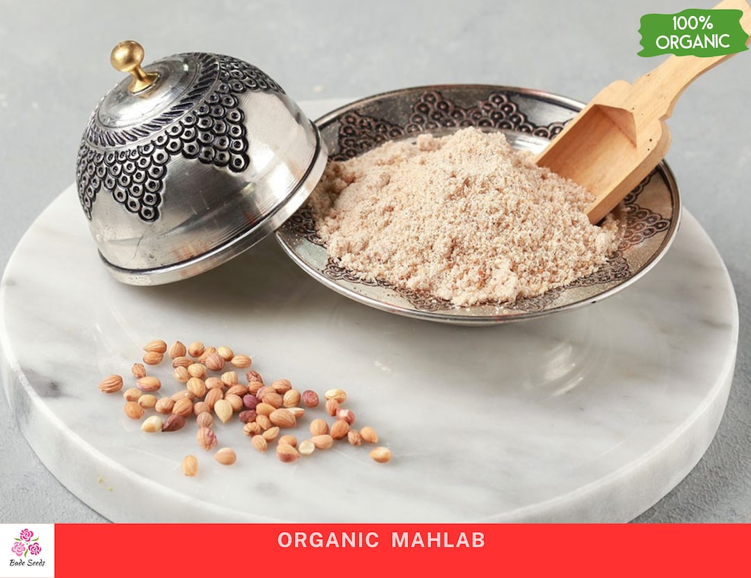 Organic Mahlab Powder - Prunus Cherry Mahlab, Grated Mahlep Spice ...
