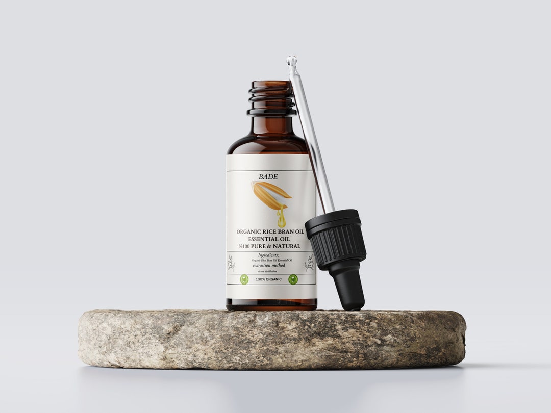 100% Pure & Natural Organic Rice Bran Oil Aromatherapy Grade Essential ...