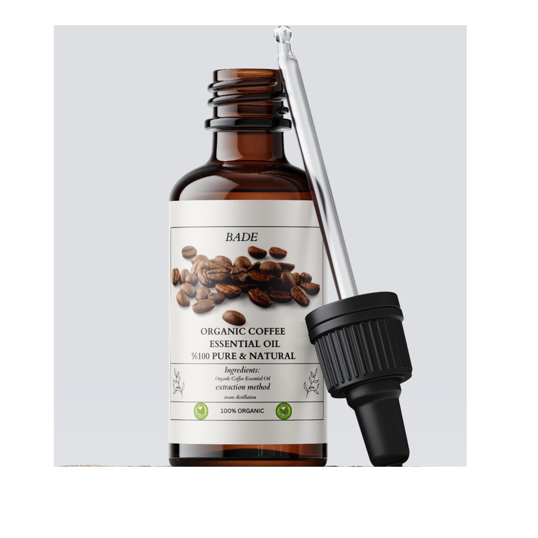 100% Pure & Natural Organic Coffee Beans Essential Oil - Aromatherapy ...