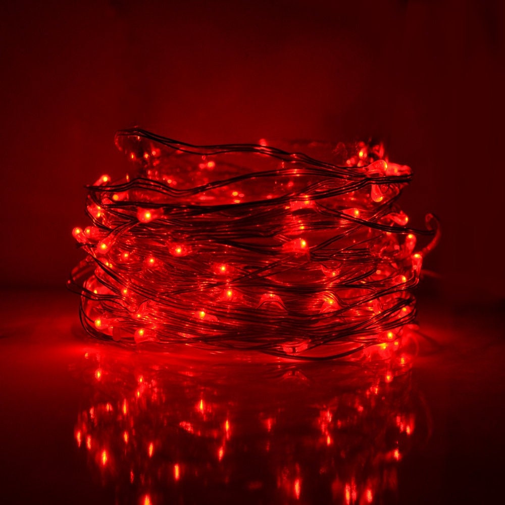 Fairy Lights Red Color Decorative LED Lights ,tree Lights ,room ...