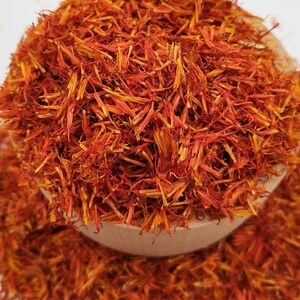 Organic Safflower Seeds, Carthamus Tinctorius - 100 Seeds, Saffron ...
