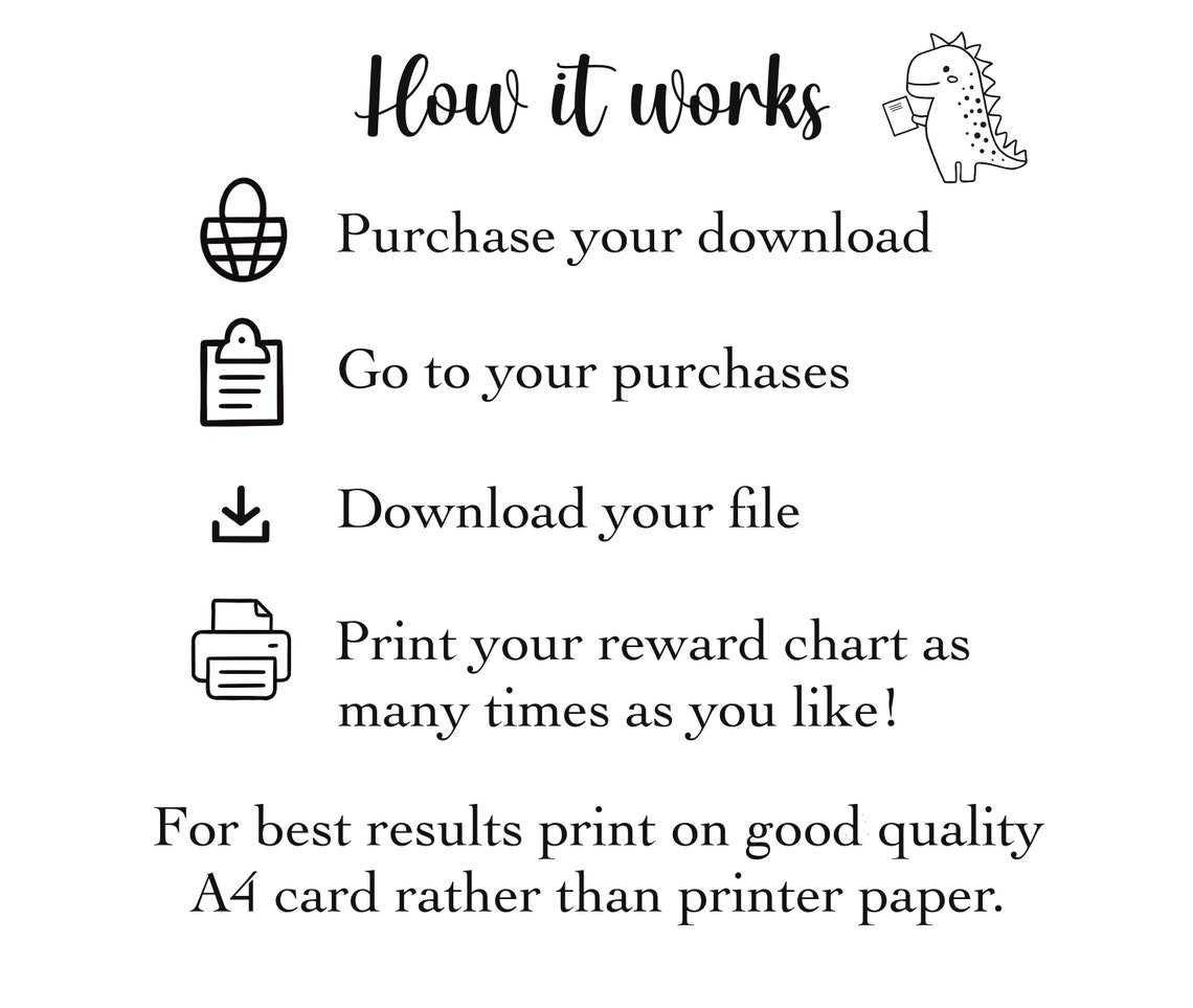 Printable Reward Charts for Kids Editable Reward Chart Print at Home ...