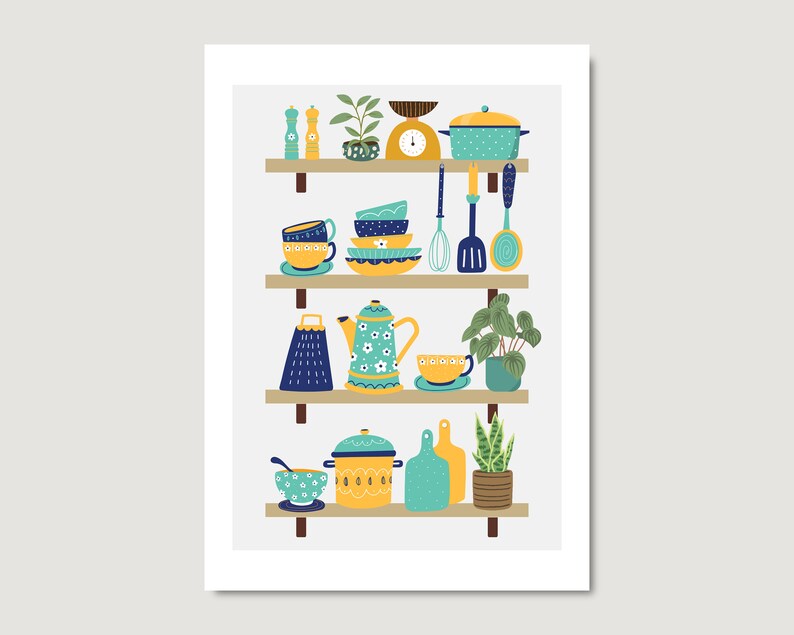 Kitchen Print, Kitchen Wall Art, Kitchen Art Decor - Etsy