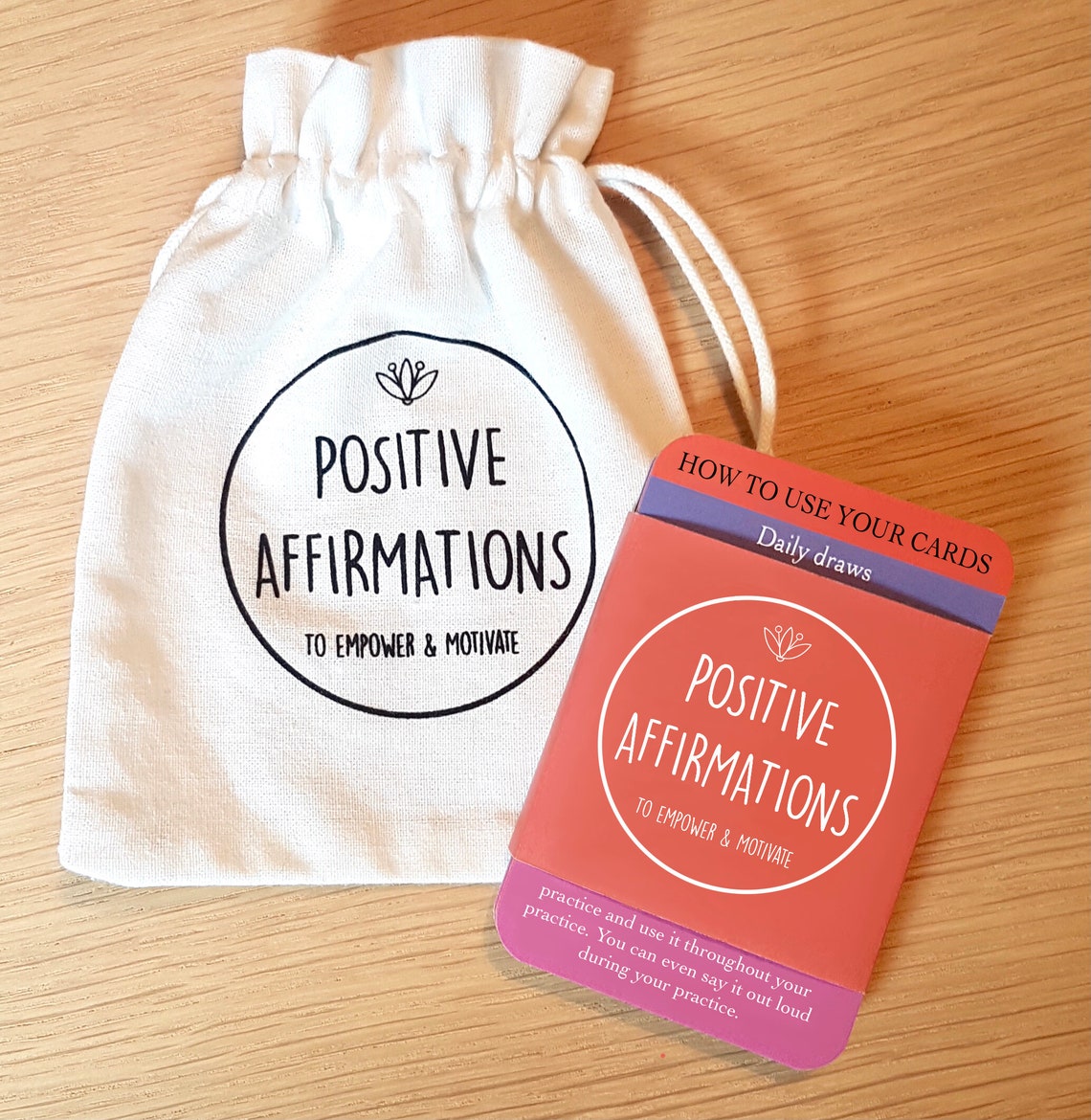 Affirmation Cards-daily Positive Affirmation Cards - Mental Health ...