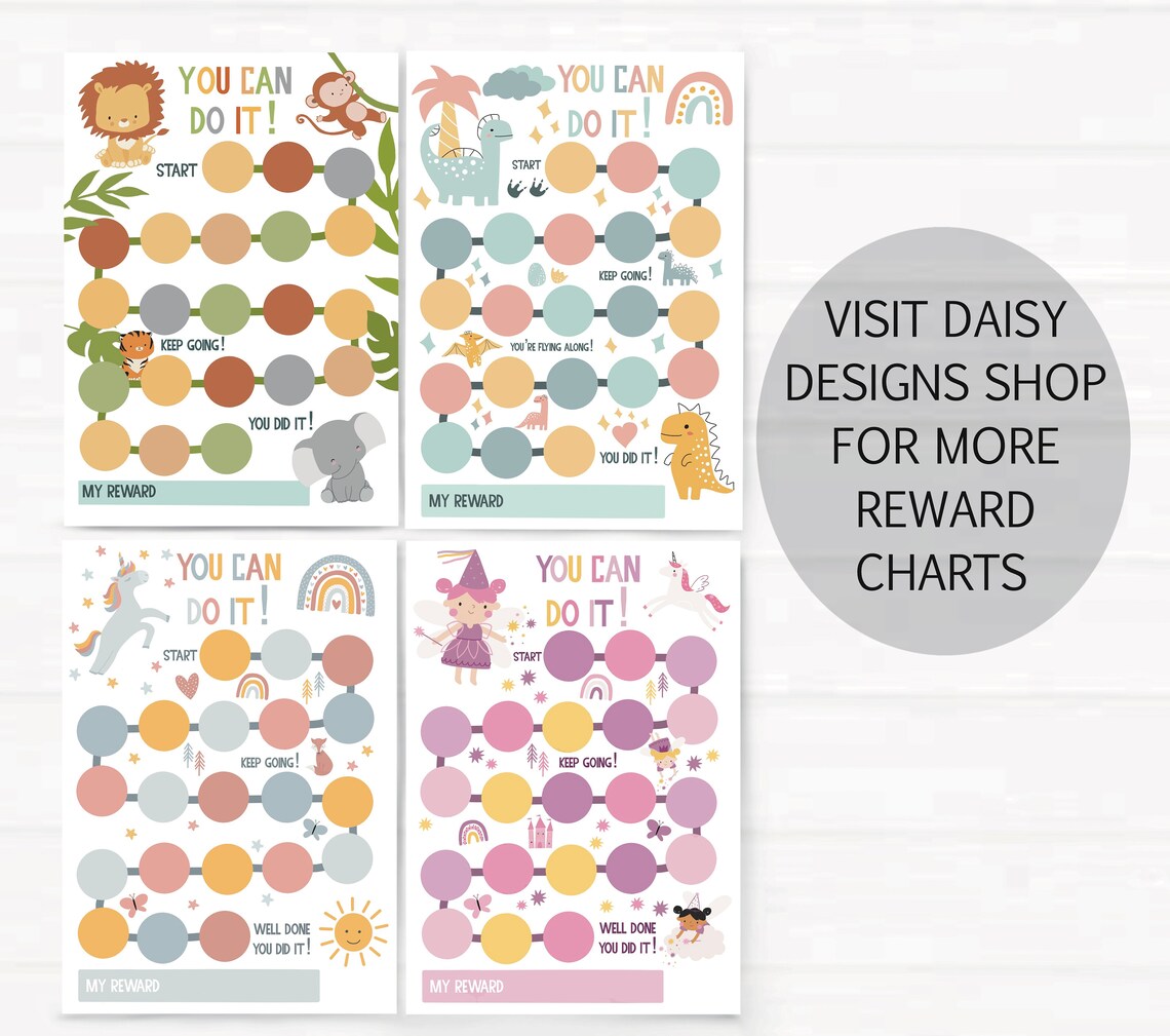 Printable Reward Charts for Kids Editable Reward Chart Print - Etsy UK